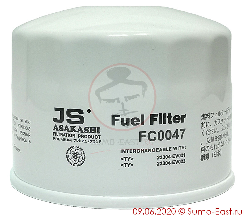 Фильтр Топливный JS Asakashi FC0047 (23304-EV021)