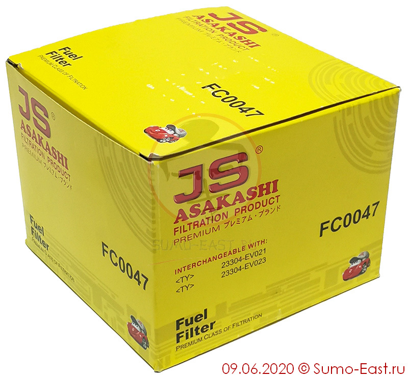 Фильтр Топливный JS Asakashi FC0047 (23304-EV021)